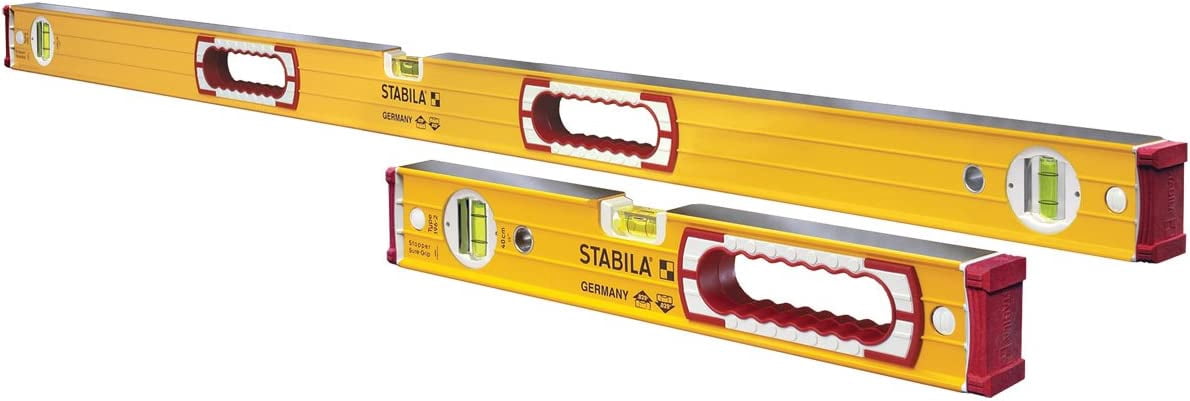 Stabila 37816 Heavy Duty Type 196 Level Set - includes 48" and 16 ...