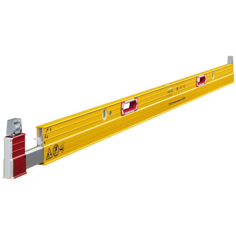 Stabila Carpenter's 84-Inch Extendable Plate Level Tool for Wall ...