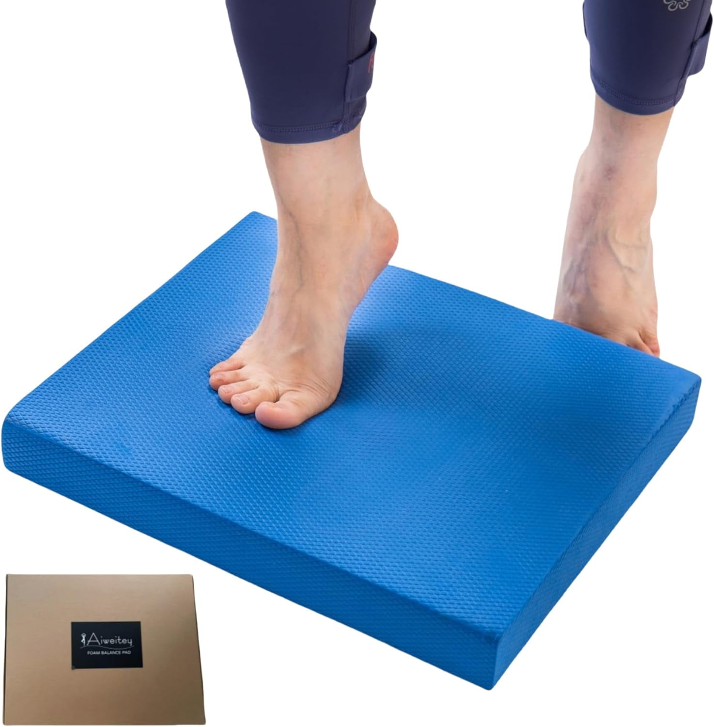 Stability Trainer Pad - Foam Balance Exercise Pad Cushion for Therapy ...