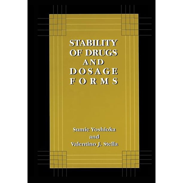 Stability of Drugs and Dosage Forms (Paperback) - Walmart Business Supplies