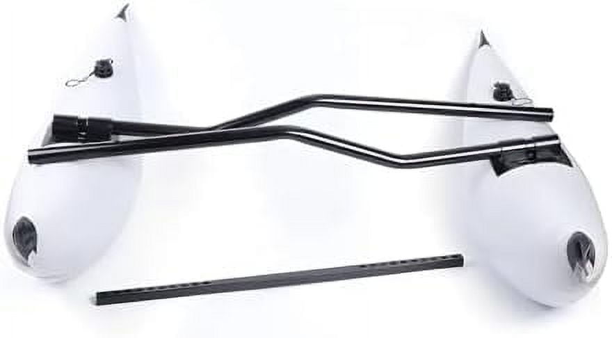 Stabilizers, 2PCS Outrigger PVC & Canoe Stabilizer System with Pair of Sidekick Rods Standing ...