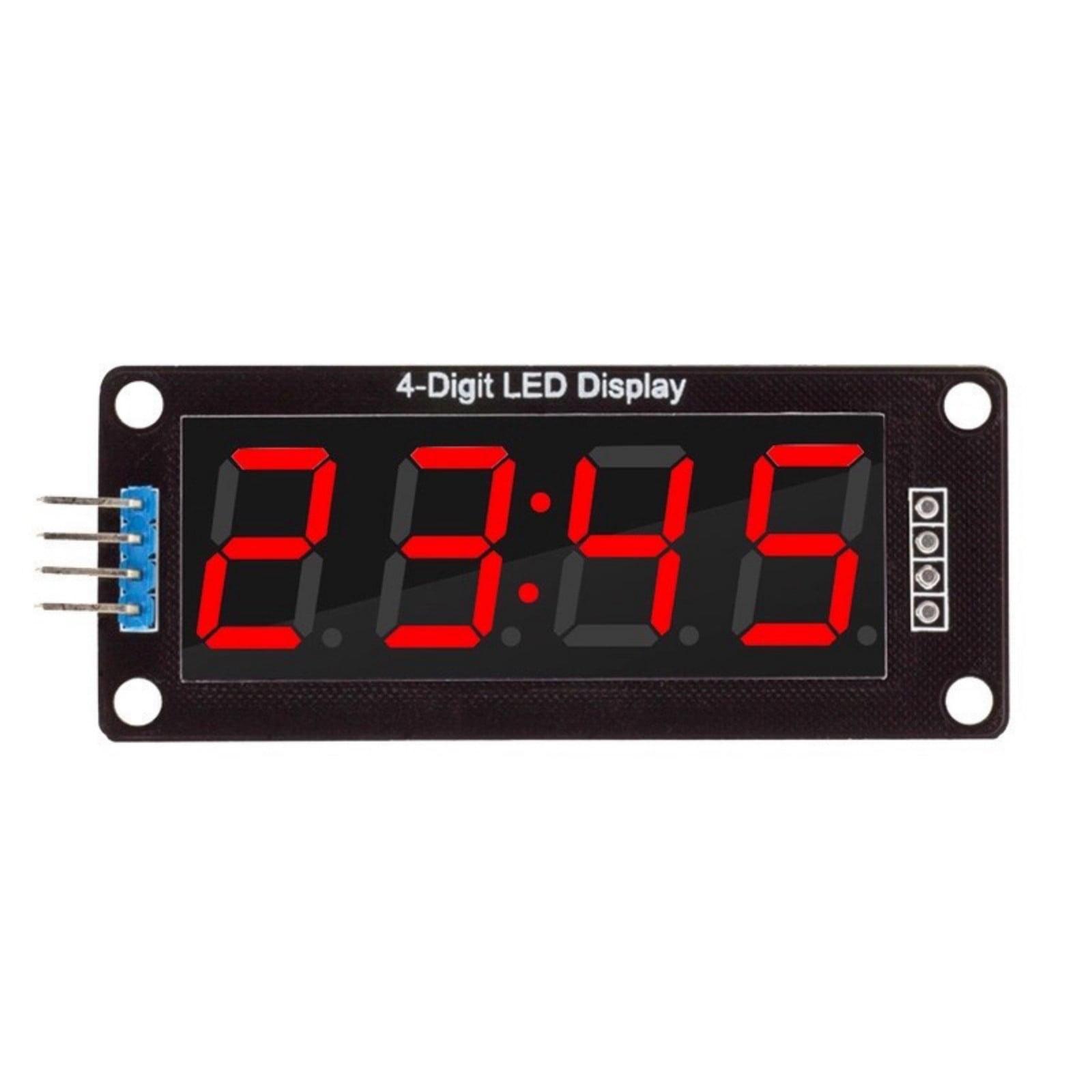 Stable 0.56Inch 4Digits Seven Segment LED Display Module Digital Tube Simple SPI Interfaces ...