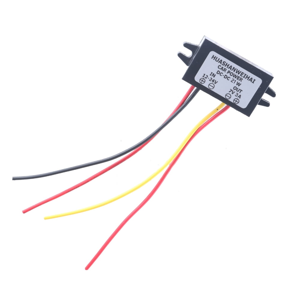 Stable 7V 2A/3A Power Adapters 12V-24V Input With Housing For Car ...