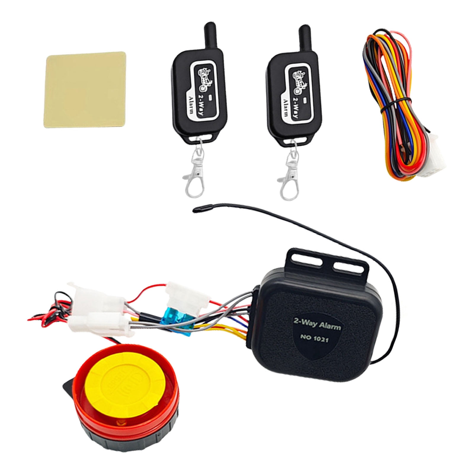 Stable Alarm with Intelligent Recognition & Wide Ranges Remote Control Function Motorcycle ...