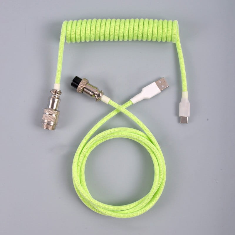 Stable And Reliable Type C USB Detachable Spiral Coil Cable for Aviator ...
