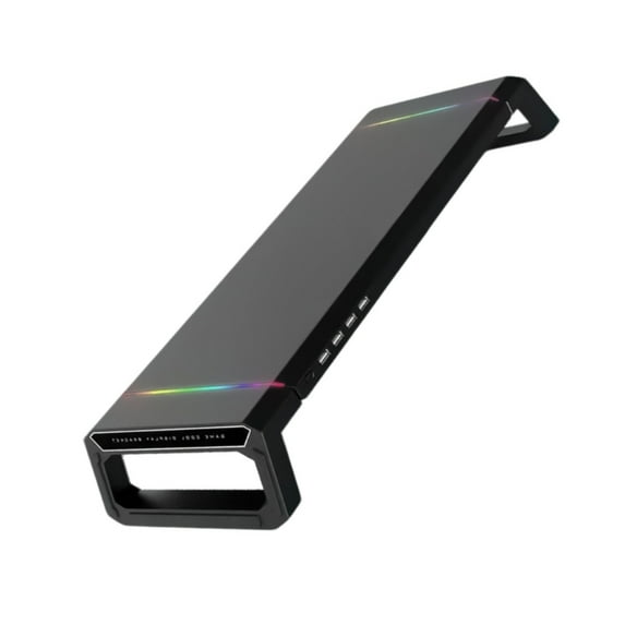 Stable Computer Monitors Stand USB Hub Foldable Design with Storage ...