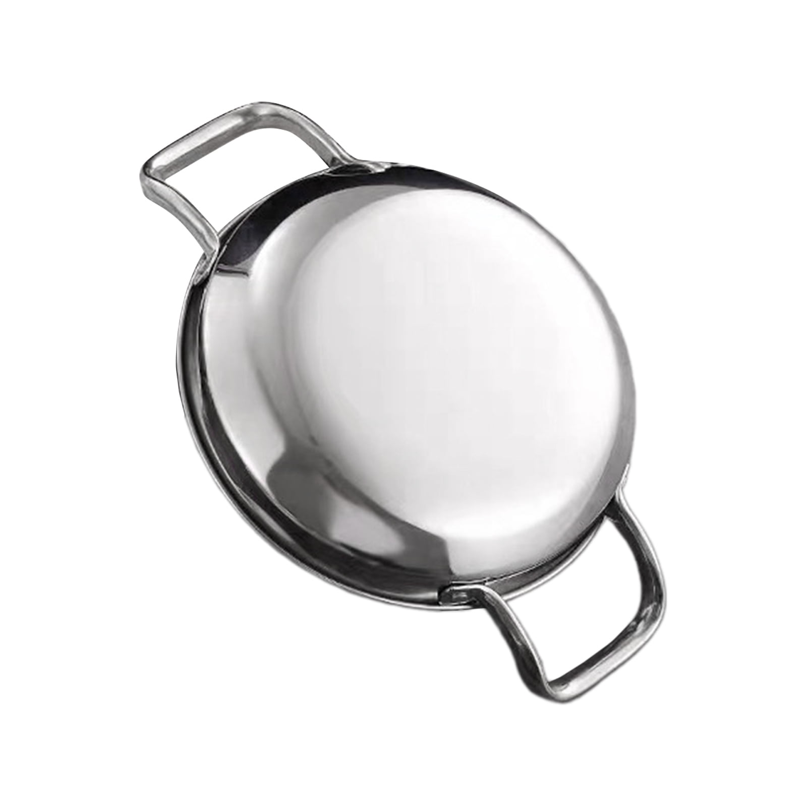 Stable Cooking Pans Kitchen Cookware Double Handle Steel Pans Carbon ...