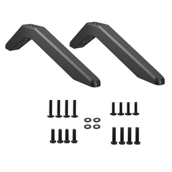 Stable Tabletop TV Feet, Fits Wide Compatibility Aluminum Stands Set ...