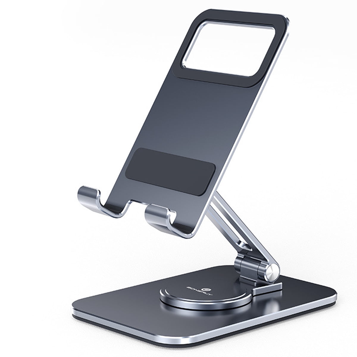 Stable tablet stand, rotatable, height adjustable, foldable tablet ...