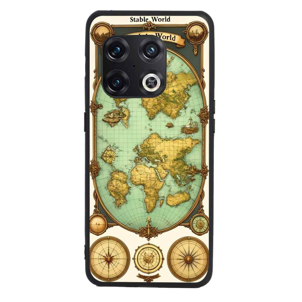 Stable-world-map-treasures-4 phone case for OnePlus 10 Pro 5G for Women ...