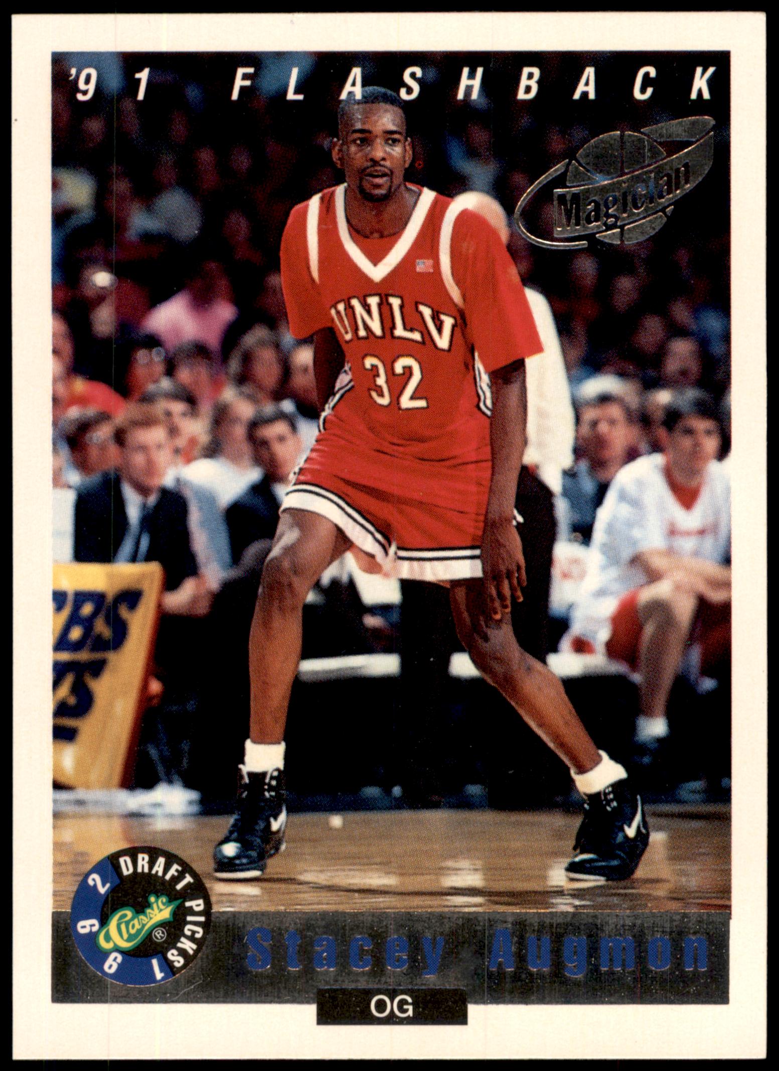 Stacey Augmon #BC4 1992 Classic Draft Picks Magicians - Walmart.com