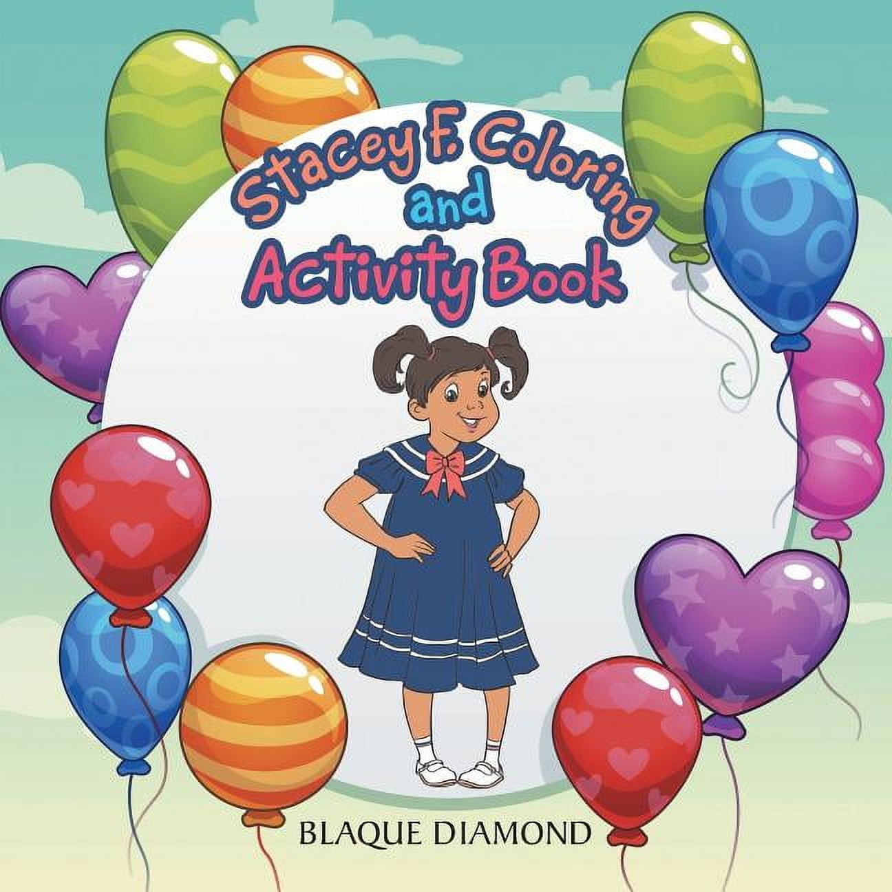 Stacey F Coloring and Activity Book (Paperback) - Walmart.com