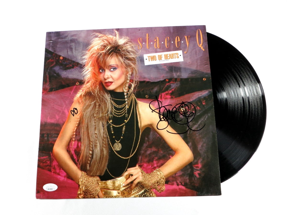 Stacey Q Signed Autographed Record Album Cover Two of Hearts JSA ...