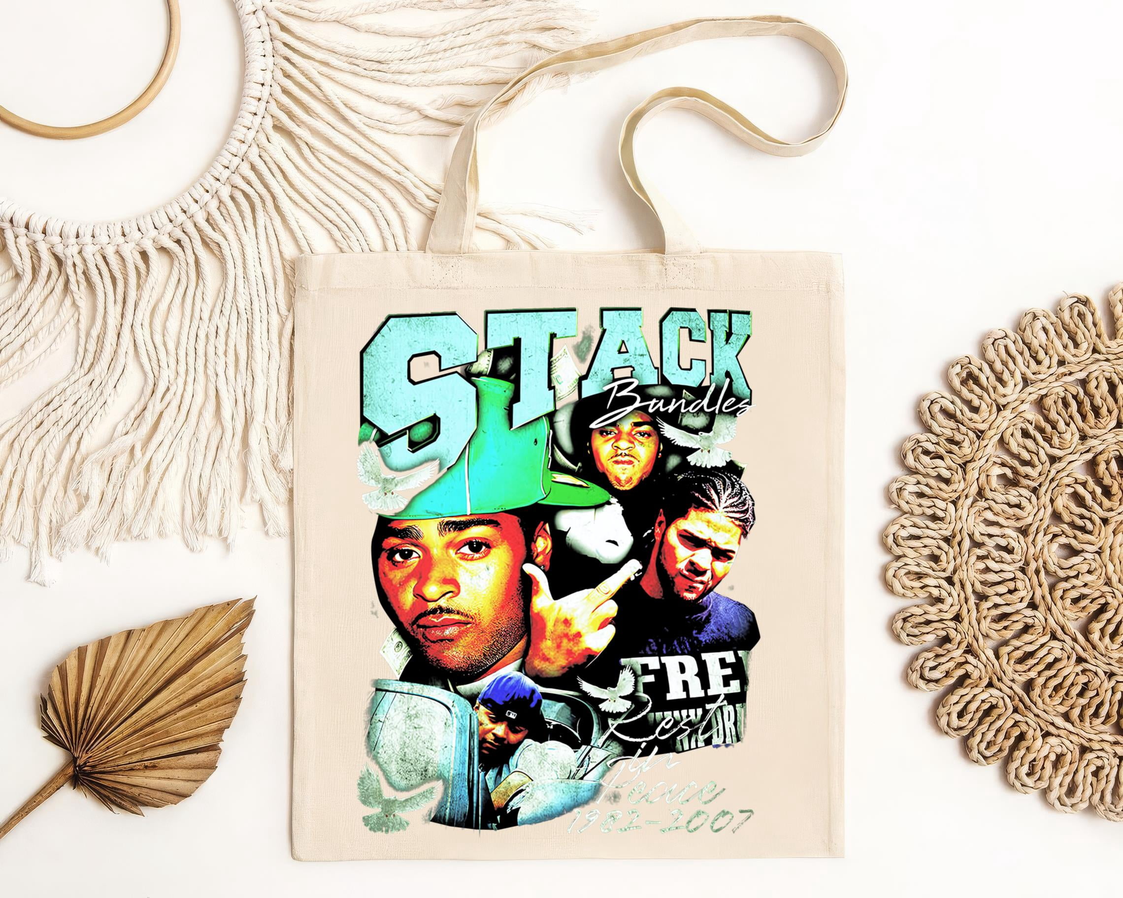 Stack Bundles 90s Bootleg Style Graphic T Bag-TH55360 - Walmart.com