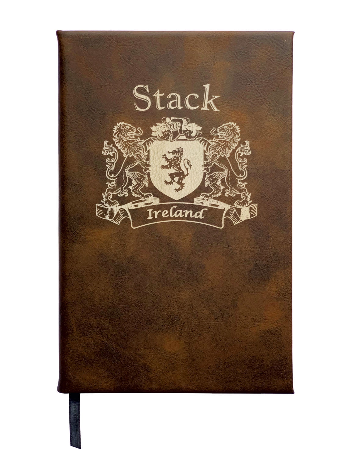 Stack Irish Coat of Arms Leather Journal - Walmart.com