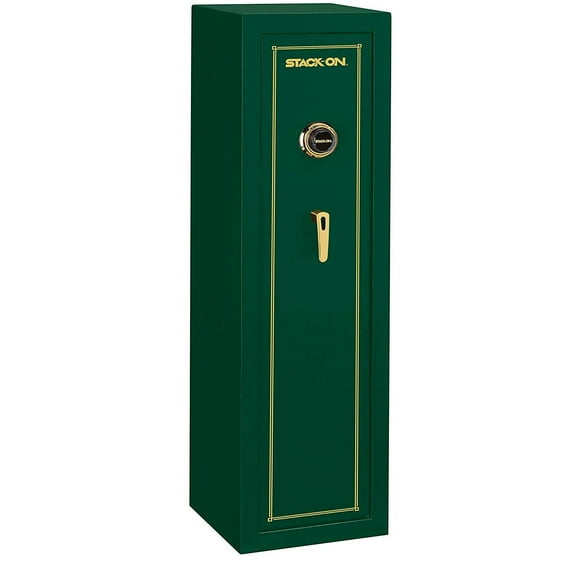 Stack-On 10-Gun Safe with Combination Lock, Hunter Green - Walmart.com