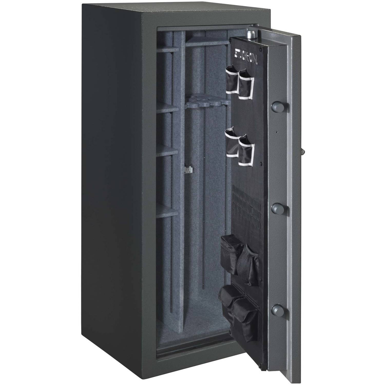 Stack-On 24-Gun Total Defense Fire Resistant Waterproof Safe - Walmart.com