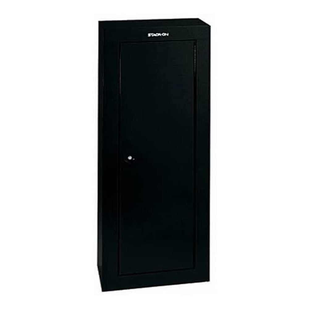 Stack-On 8-Gun Lockable Security Cabinet with Locking Rifle Shelves ...