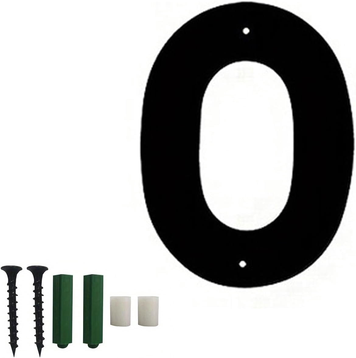 Stack Shadow 6 Inch House Number, Address Number for Outdoor Signs ...