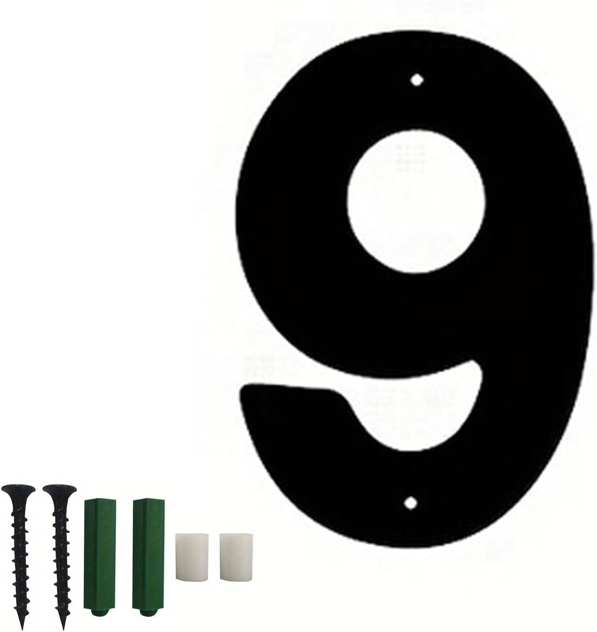 Stack Shadow 6 Inch House Number, Address Number for Outdoor Signs ...