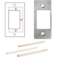 Stack Shadow Deadbolt Restorer Strike Plate, Fix Dead Bolt Misalignment ...