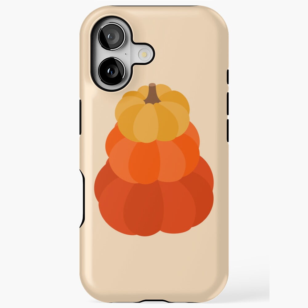 Stack of Pumpkins Seasonal Autumn Pattern Design iPhone 17 to 11 Pro ...