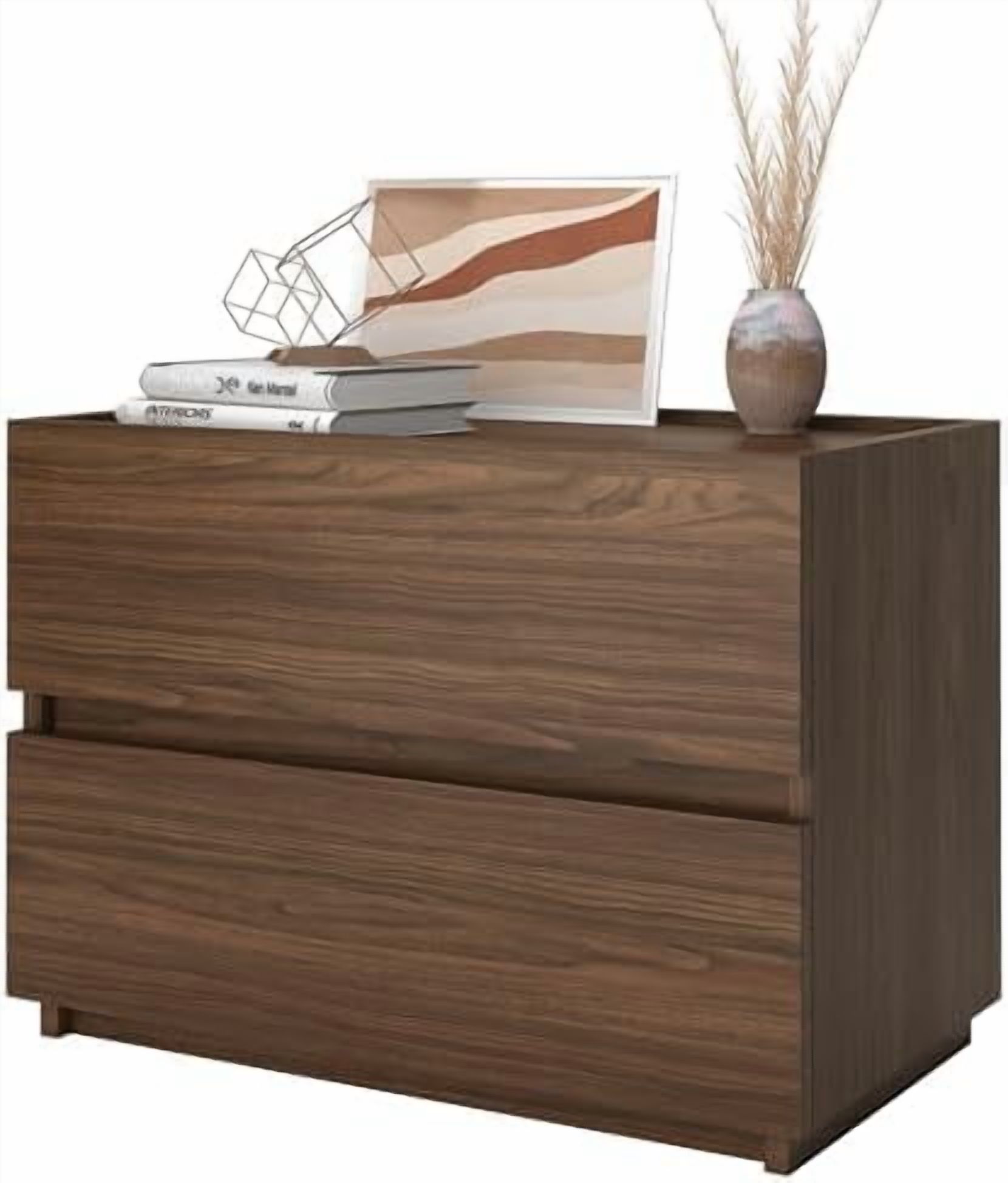 Stackable 2 Drawer Dresser, Small Dressers for Closet, Wood Storage ...