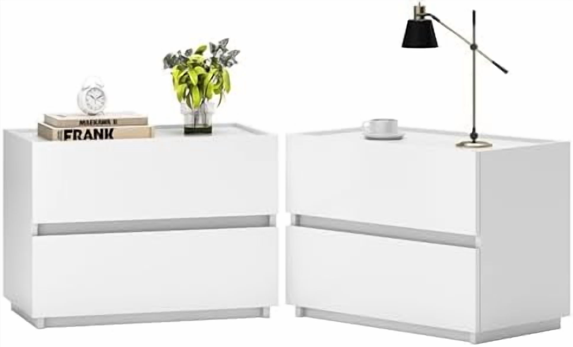 Stackable 2 Drawer Dresser, Small Dressers for Closet, Wood Storage ...