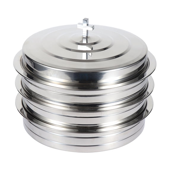 Stackable 39 Compartment Communion Plate Stainless Steels Serving Tray ...