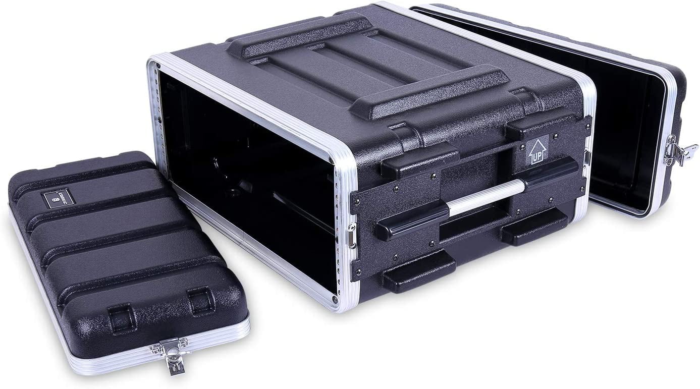 Stackable 4U Rack Case, Strong Molded with Heavy Duty Hardware ...