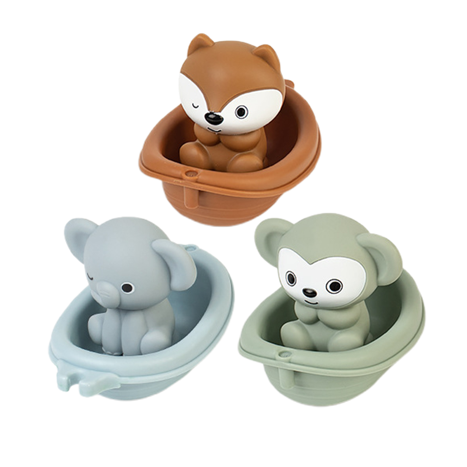 Stackable Bath Boats Toy | 6X Floating Bathtub Bath Toy For Babies ...