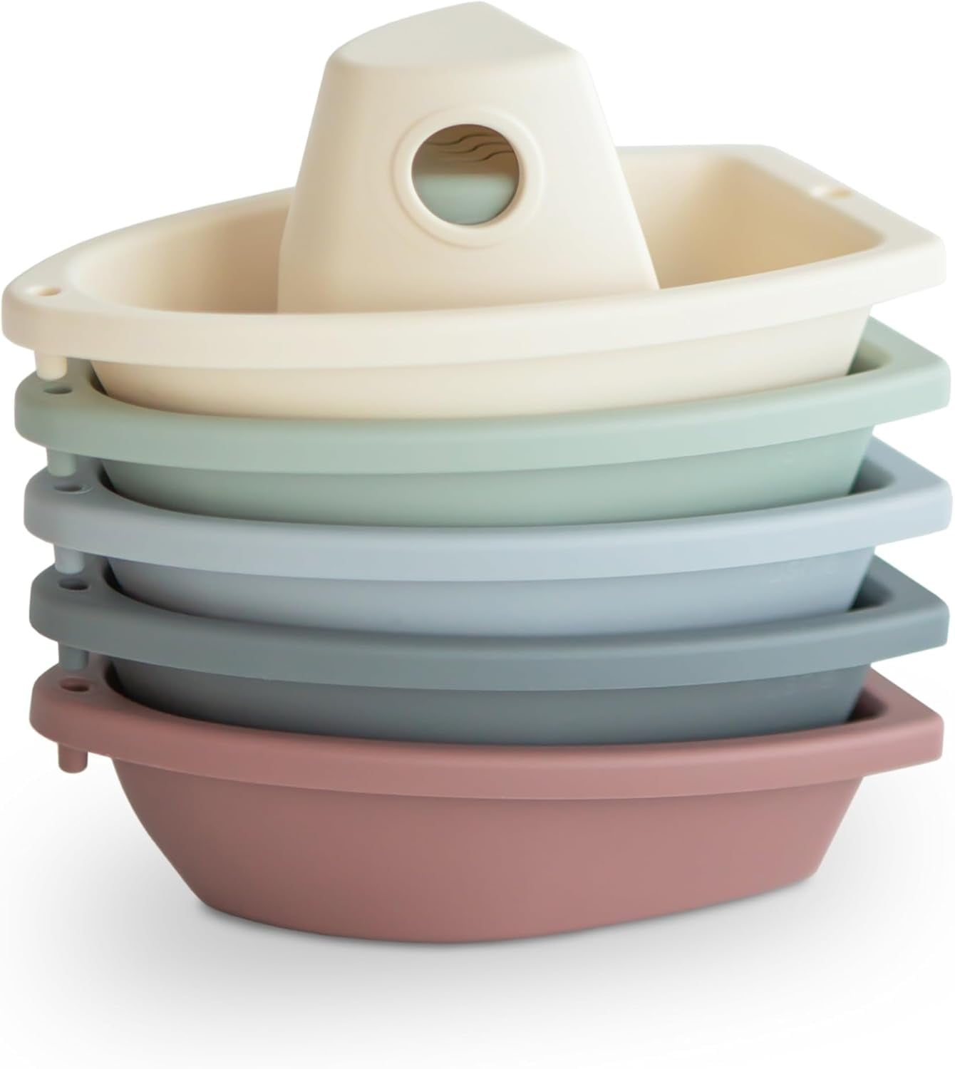 Stackable Bath Boats Toy (Original) | Floating Bathtub Toys for Baby ...