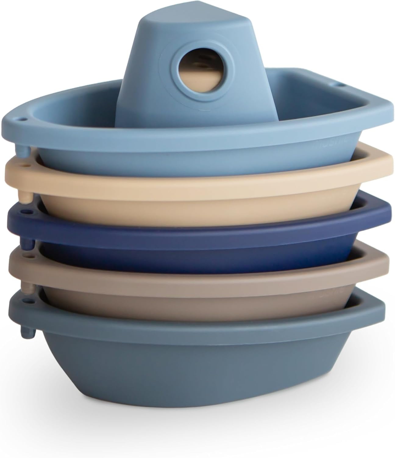 Stackable Bath Boats Toy (Original) | Floating Bathtub Toys for Baby ...