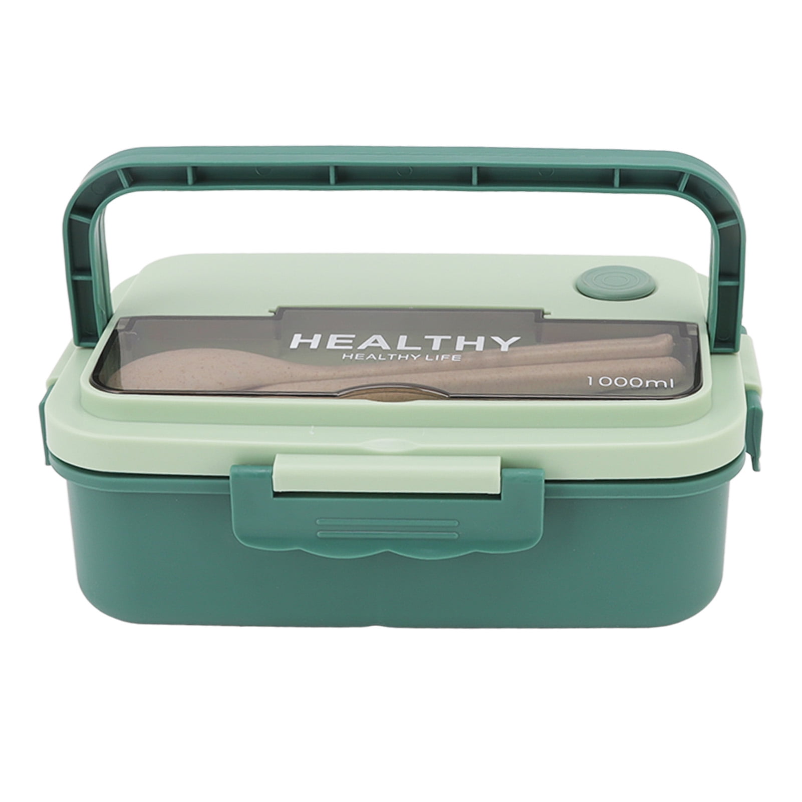 Stackable Bento Box 1000ML Plastic Bento Box Adult Lunch Box with 3 ...