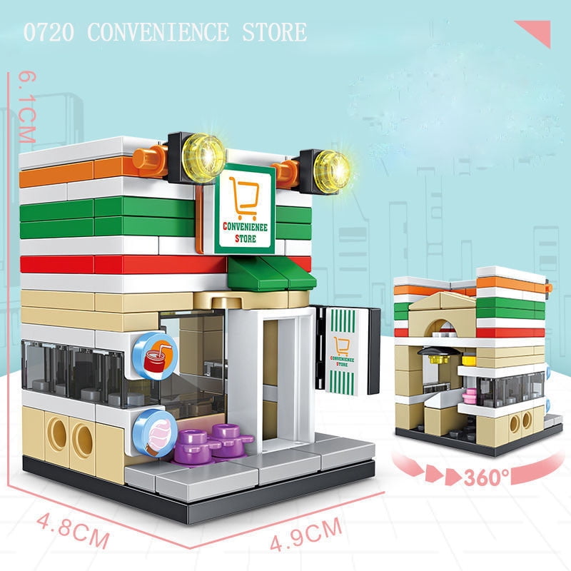 Stackable Building Blocks Toy with 8 Pieces Set for Improving Hands-on ...