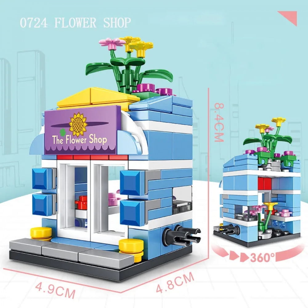 Stackable Building Blocks Toy with 8 Pieces Set for Improving Hands-on ...