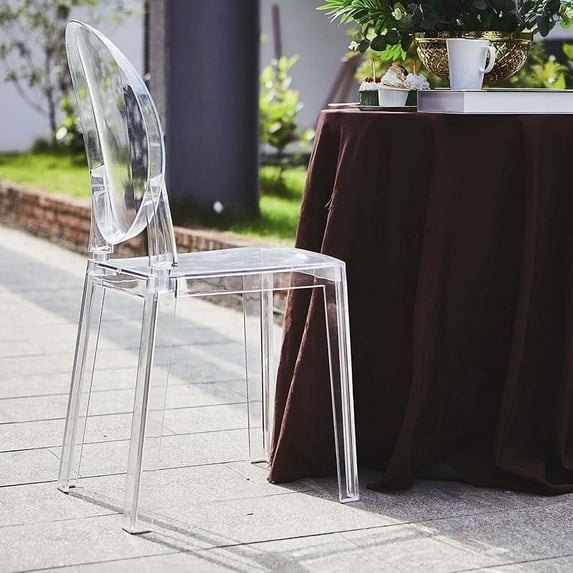 Stackable Clear Acrylic Phoenix Chiavari Ghost Chair, Transparent Resin ...