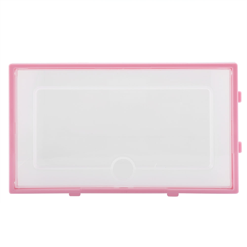 Stackable Clear Plastic Transparent Shoes Storage Box Drawer Home Room ...