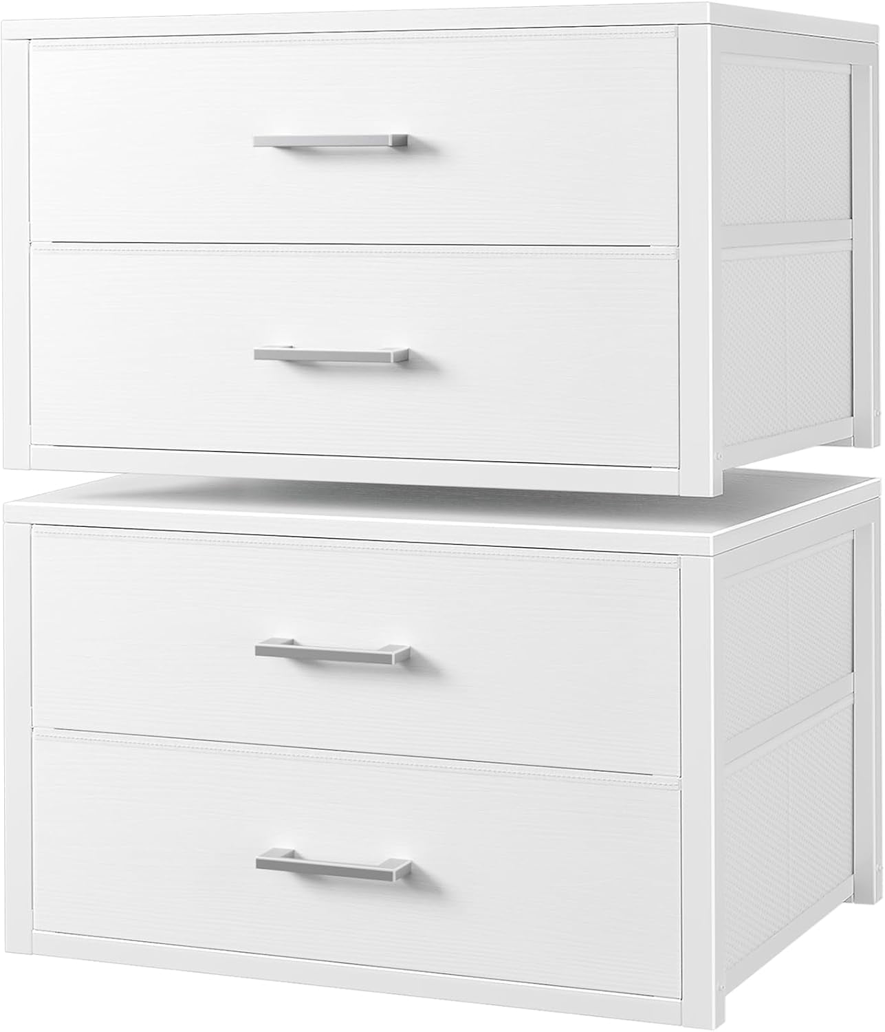 Stackable Closet Drawers for Clothes Organizers and Storage Fabric ...
