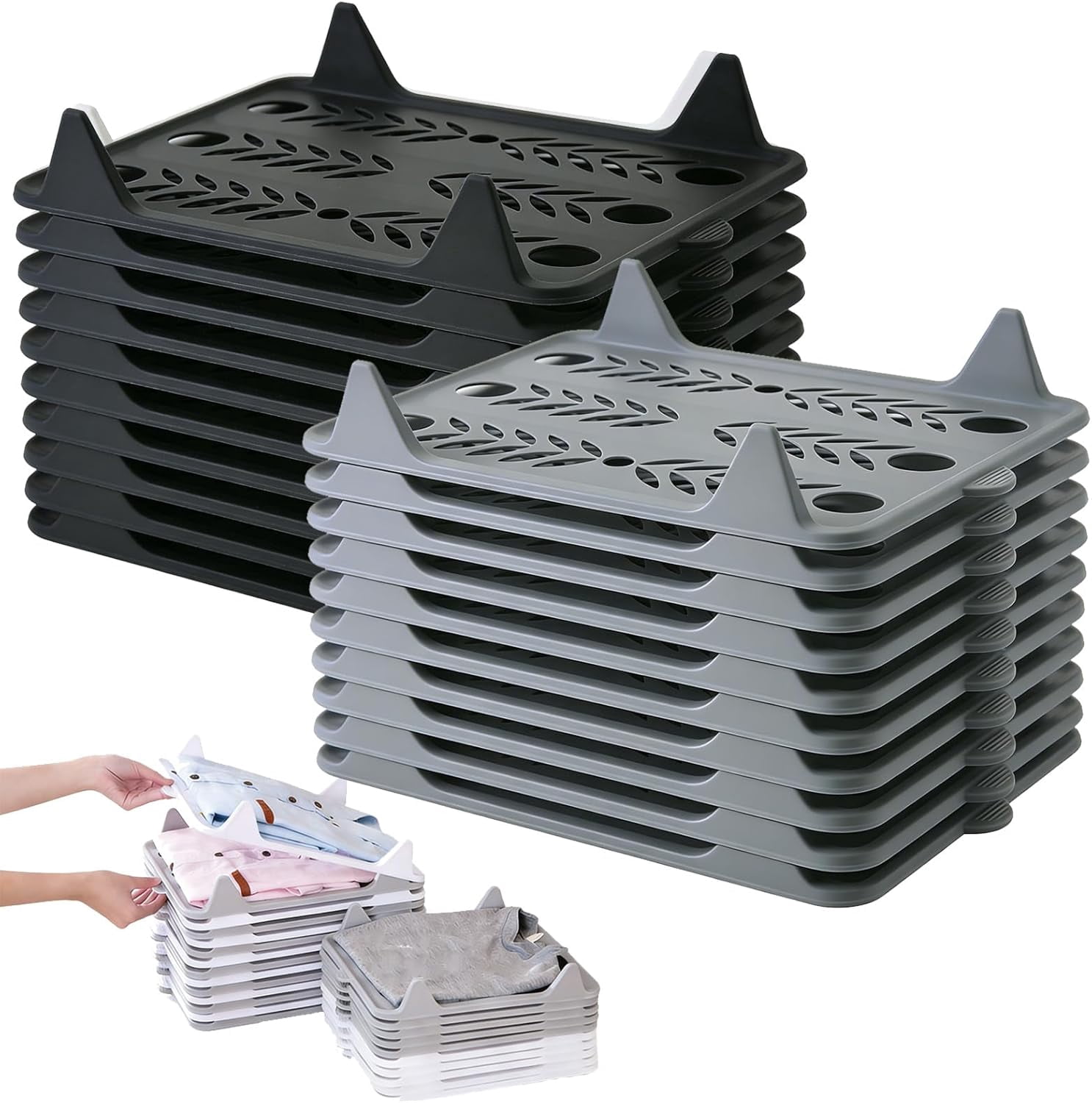 Stackable Closet Organizer – Modular & Adjustable Storage Cubes System ...