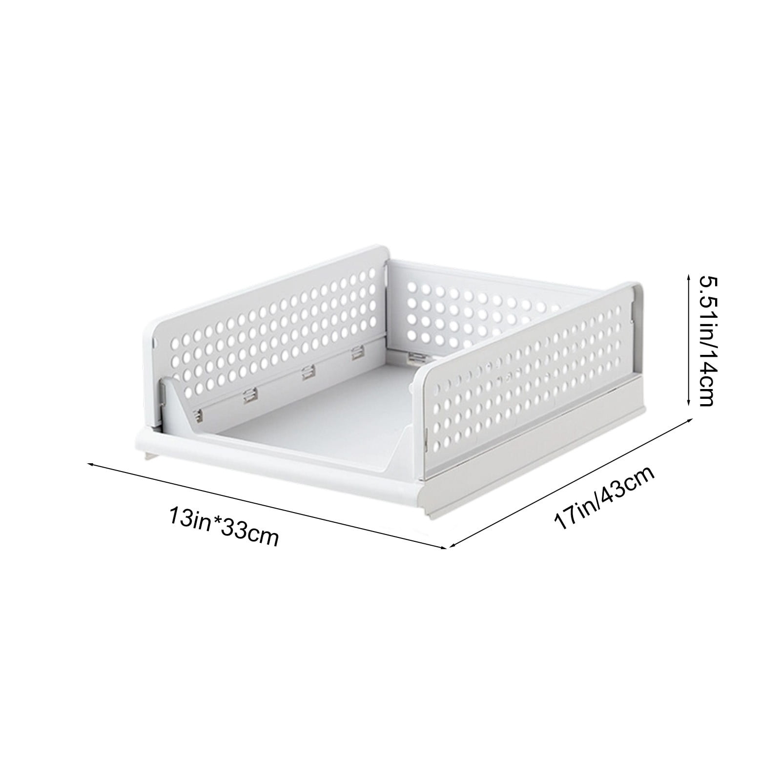 Stackable Closet Storage Basket - Stackable Storage Bins ...