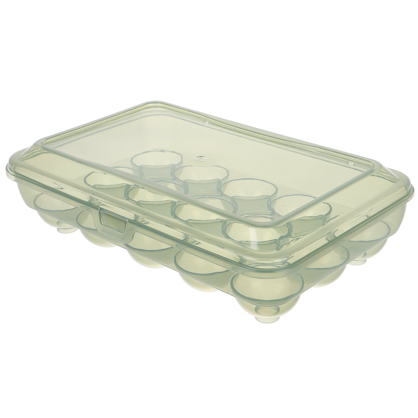 Stackable Eggs Box Egg Fridge Organizer Egg Tray With Lid Stackable Egg ...