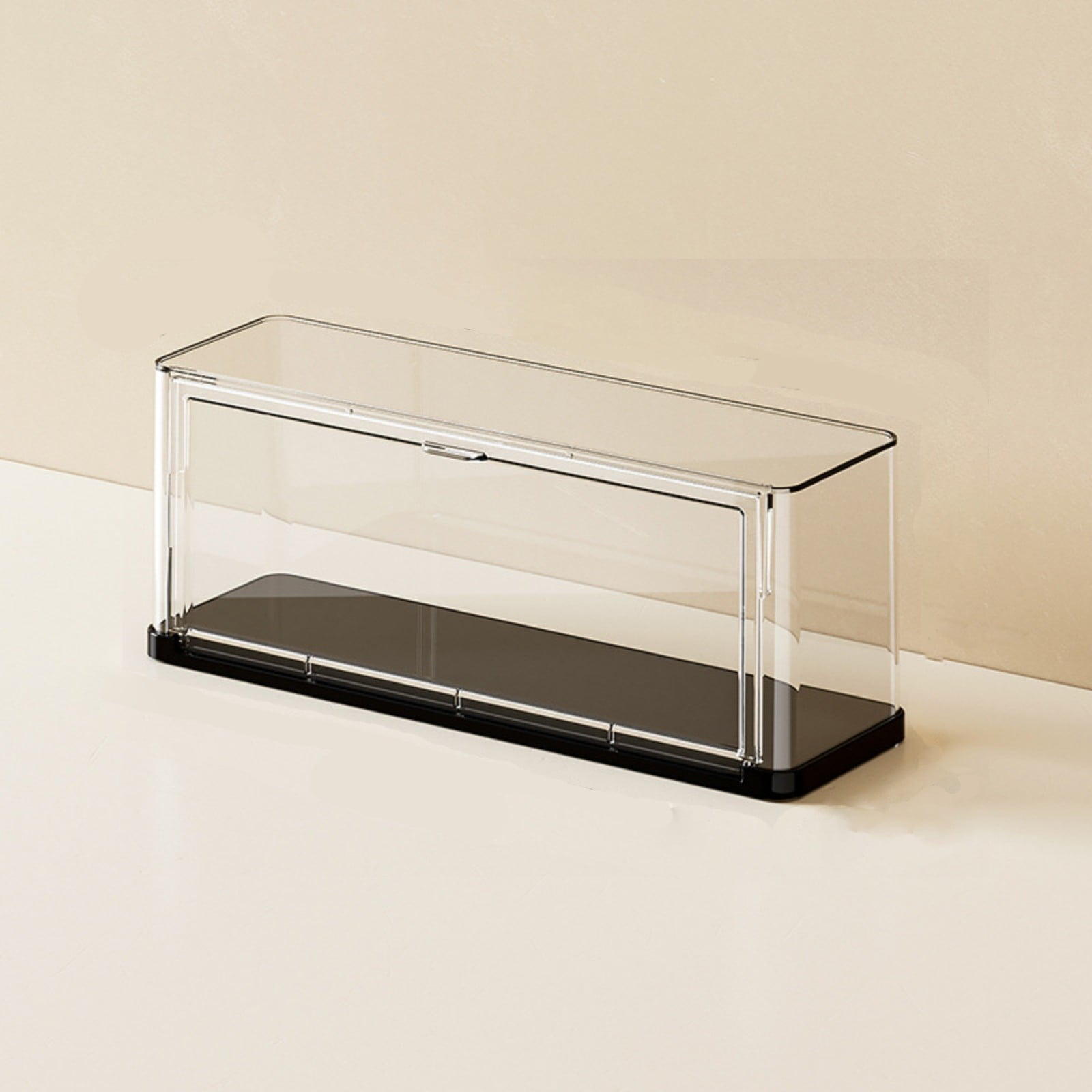 Stackable Figurine Display Box, Dustproof PET Plastic Storage Box for ...