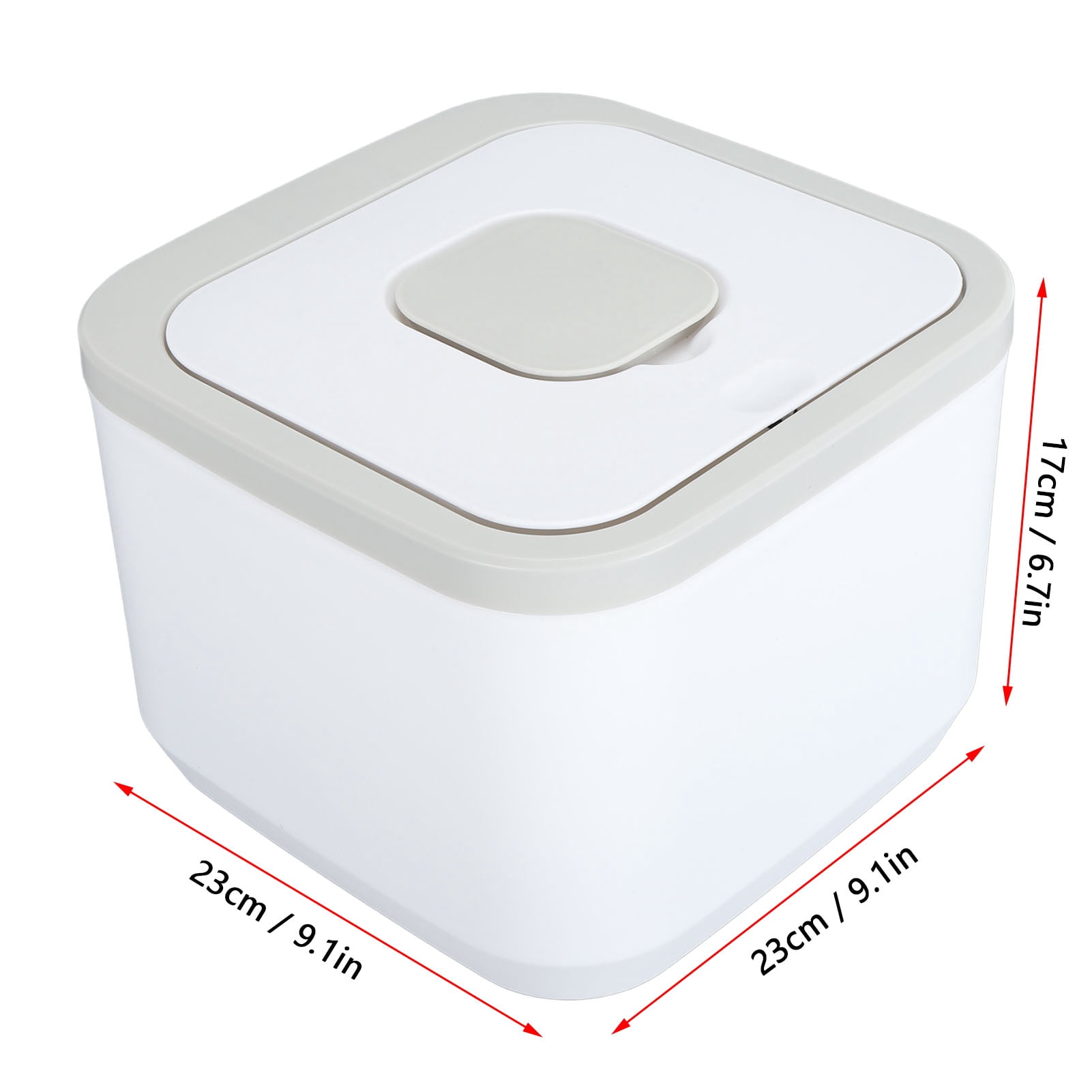 Stackable Food Storage Box, Airtight Rice, Flour, Sugar Container With ...