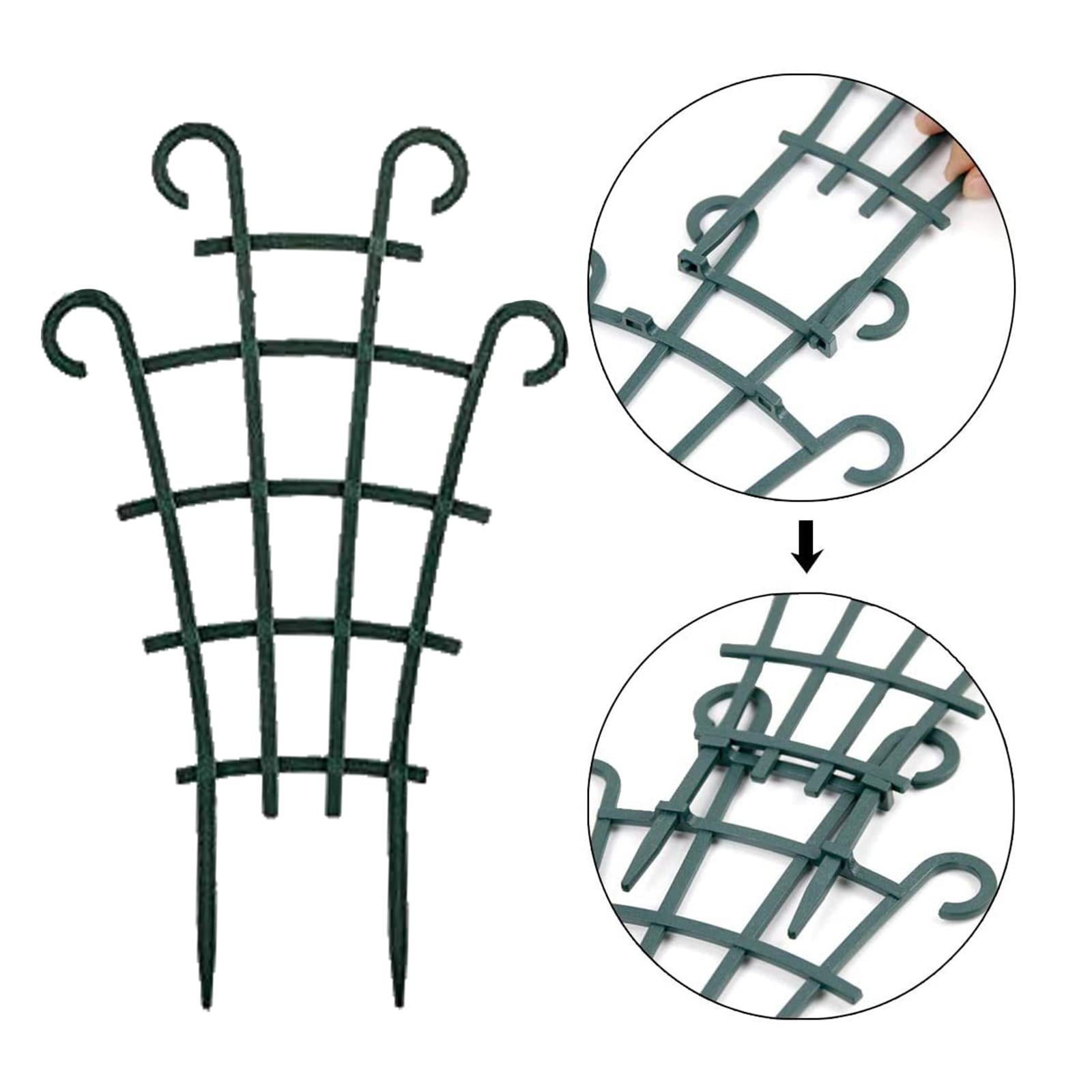 Stackable Garden Trellis ,Lattices ,Support DIY Grid Durable Sturdy Climbing Trellis for Pots ...