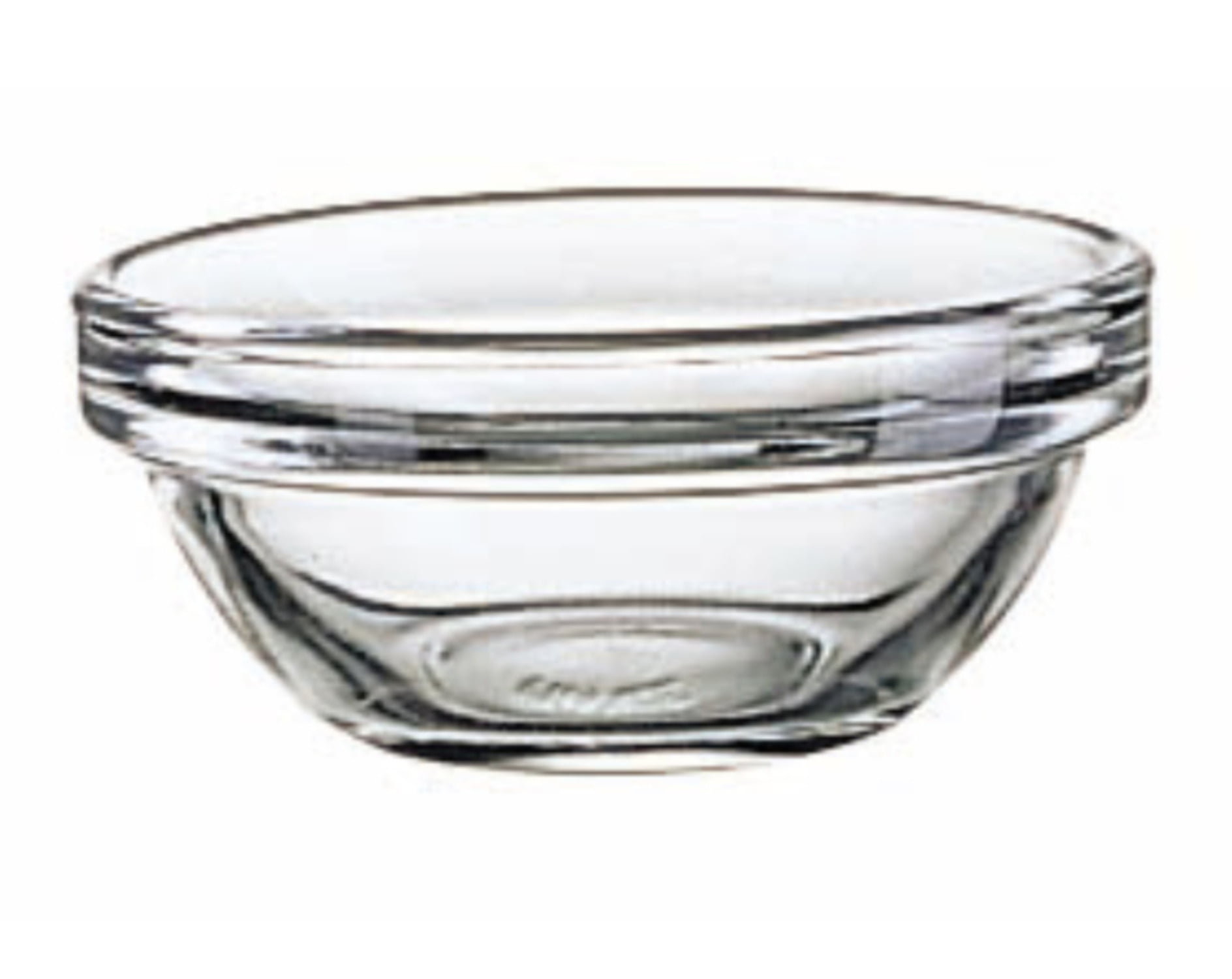 Stackable Glass Bowls 4.75 Inch Diameter, Set of 6 - Walmart.com