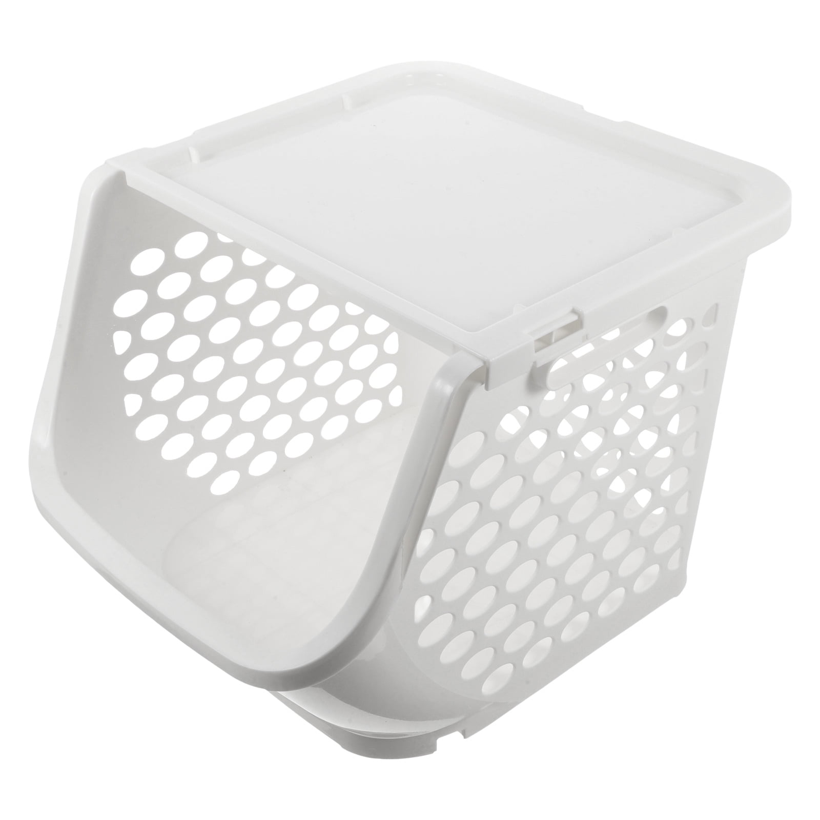 Stackable Kitchen Storage Bins Countertop Plastic Organizer Baskets ...