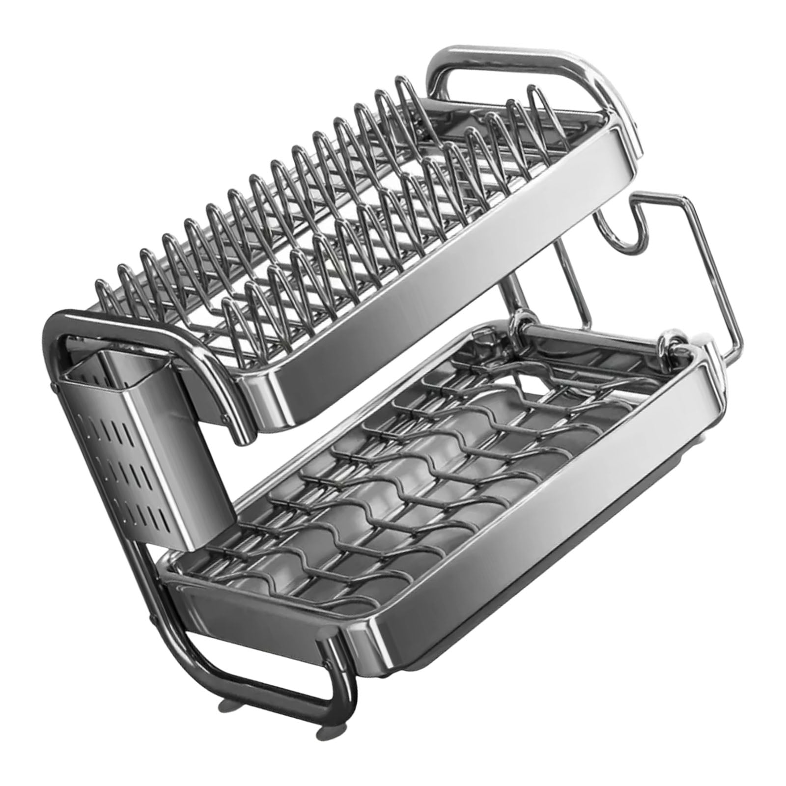 Stackable Kitchen Storage Solution For Wet Dishes Boards Utensils 2 ...