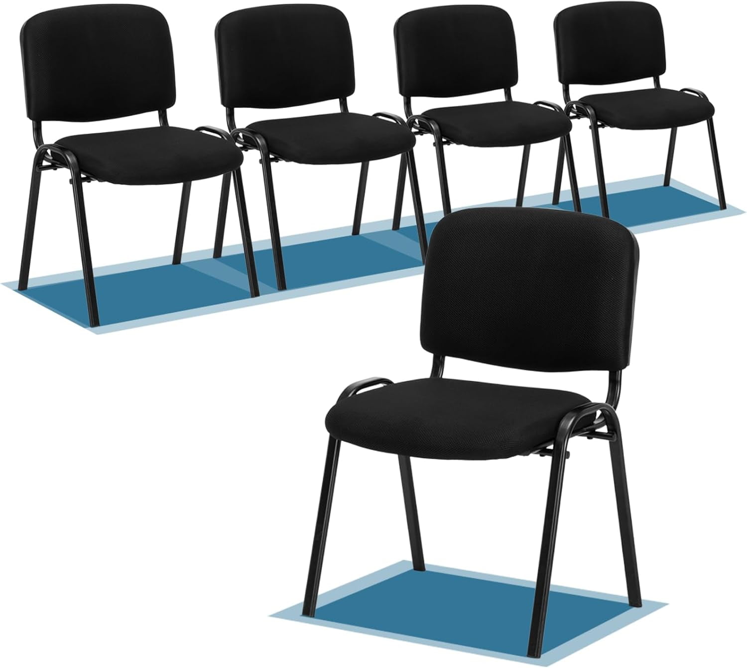 Stackable PU Church Chairs Conference Room Chairs, Office Guest ...