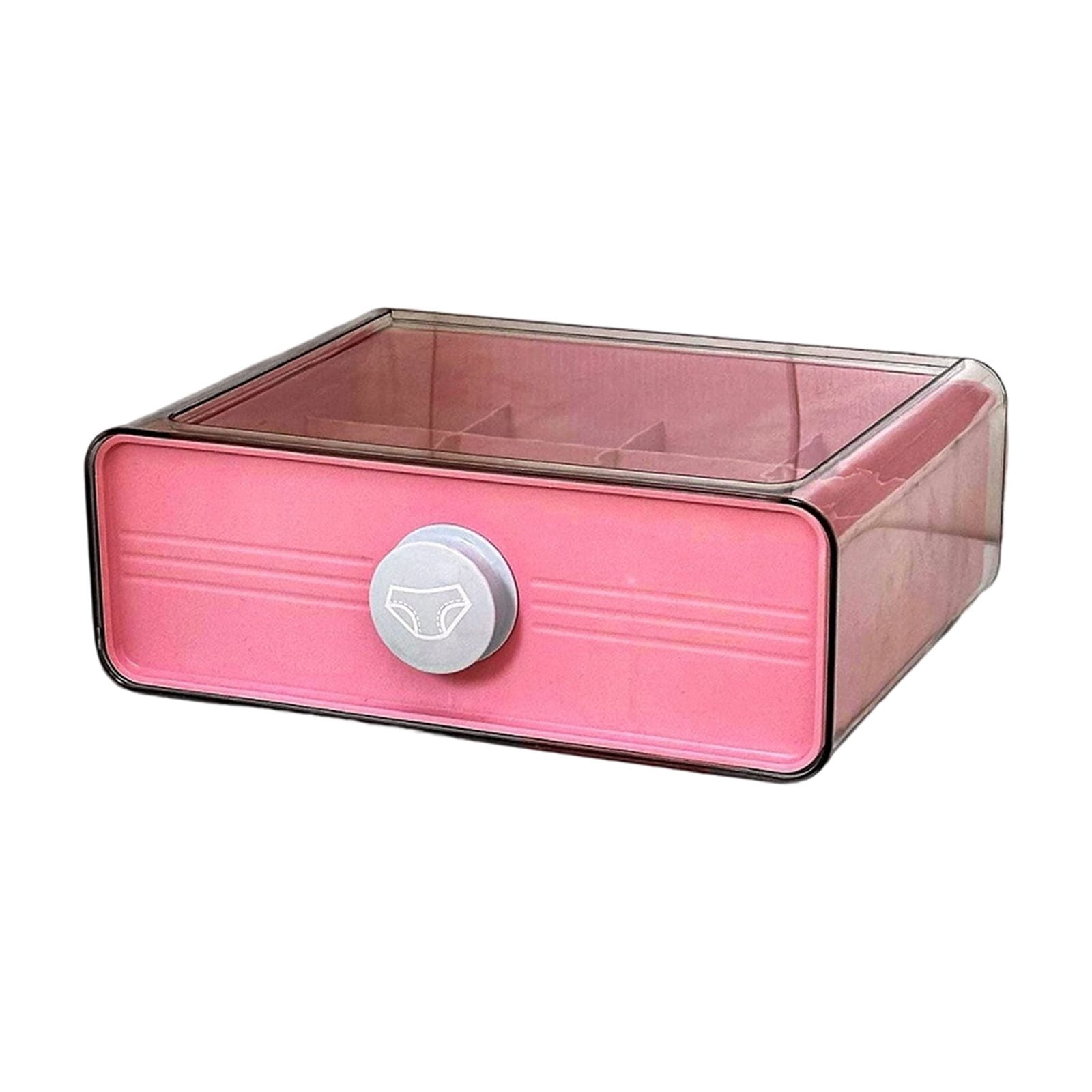 Stackable Panty Bras Container Clear Compartments PET Materials Space ...